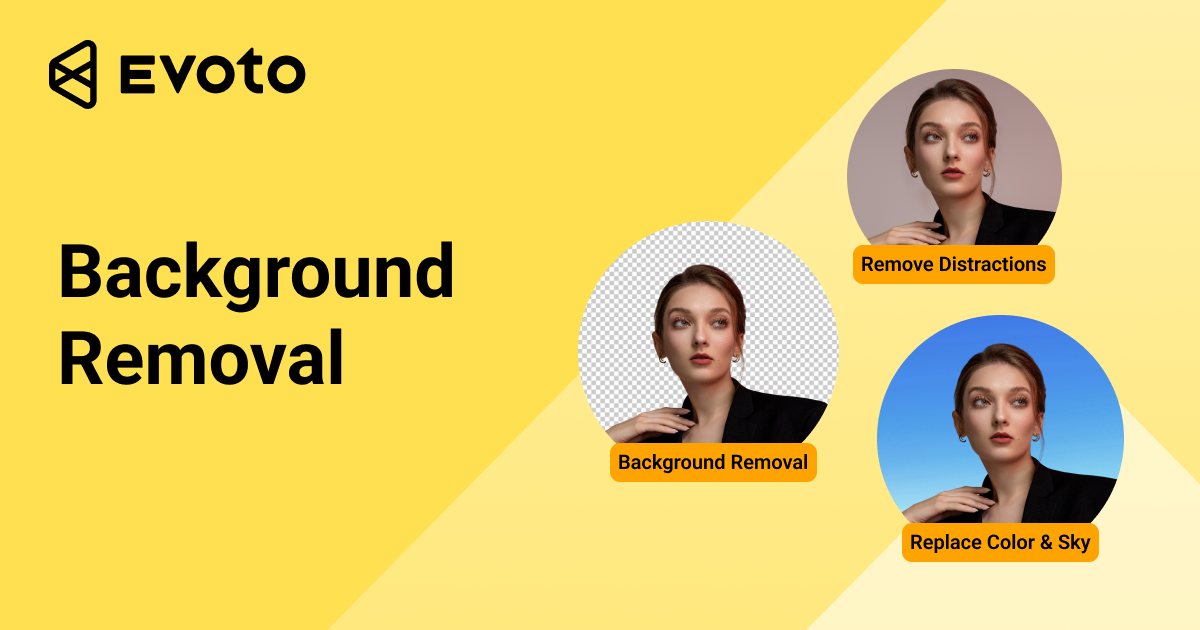 Free AI Background Remover for Product & Portrait | Evoto AI