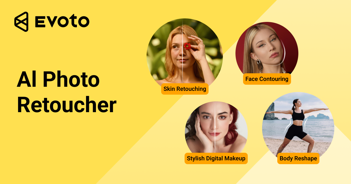 AI Portrait Photo Retoucher: Smooth Skin & Tune Body | Evoto
